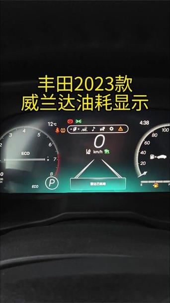 威兰达仪表盘怎么显示油耗图标