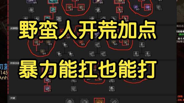 2026野蛮人技能加点图图标