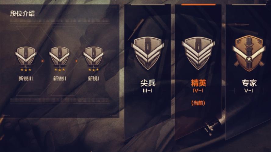 暗区突围多少级解锁段位积分图标
