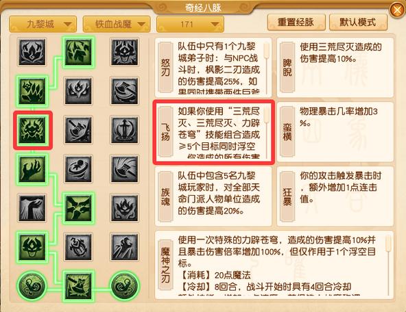 梦幻西游经脉图标