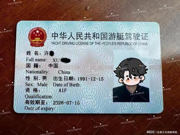 游艇驾驶证有几种图标