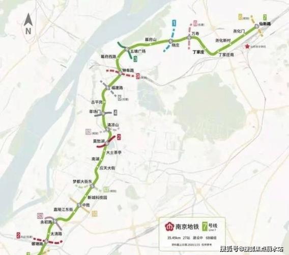 南京地铁s2号线线路图图标