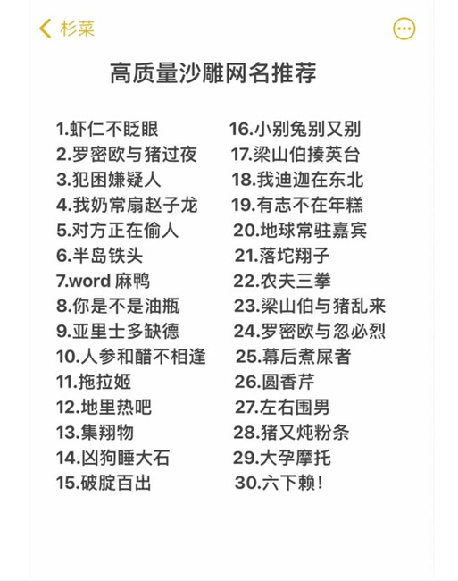 抖音最火网名图标