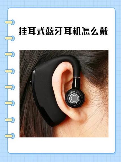 耳机耳挂正确使用方法图标