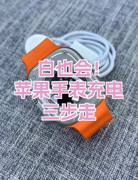苹果手表快速充电方法图标