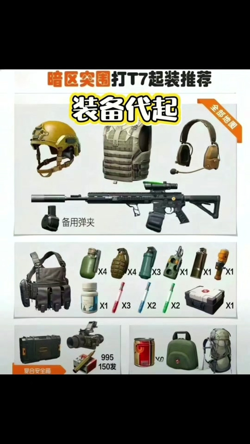 暗区突围怎么装配件