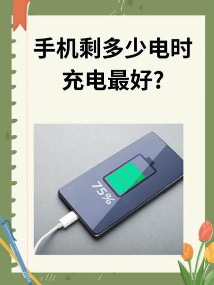 手机剩余多少电量再充合适图标