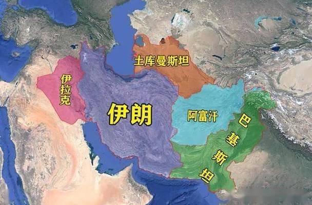 伊朗属于哪个洲的国家图标