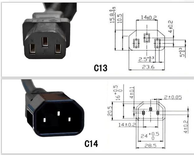 c13转c14电源线图标