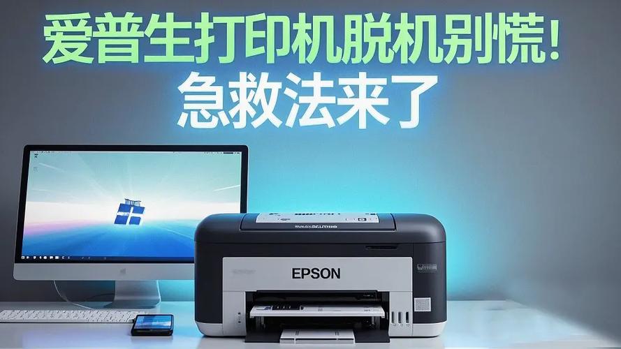 爱普生脱机怎么解决图标