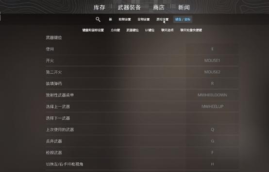 cs2怎么调回默认持枪视角图标