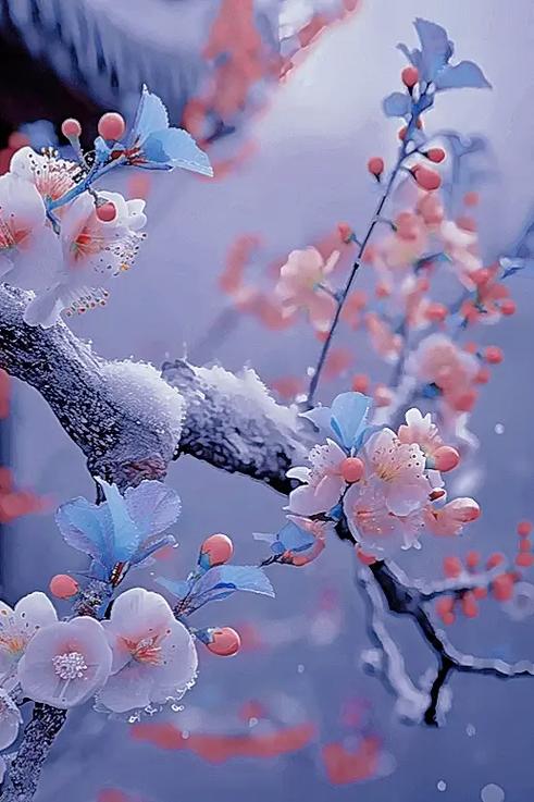 梅花风景视频高清图标