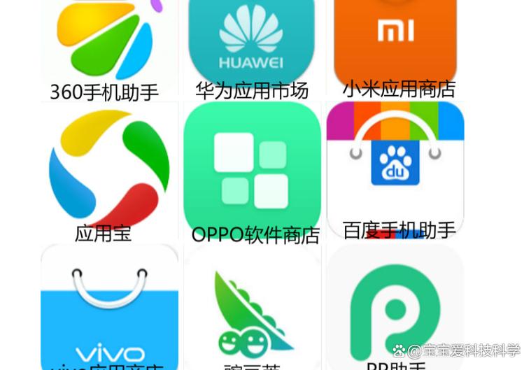 应用宝下载 下载安装图标