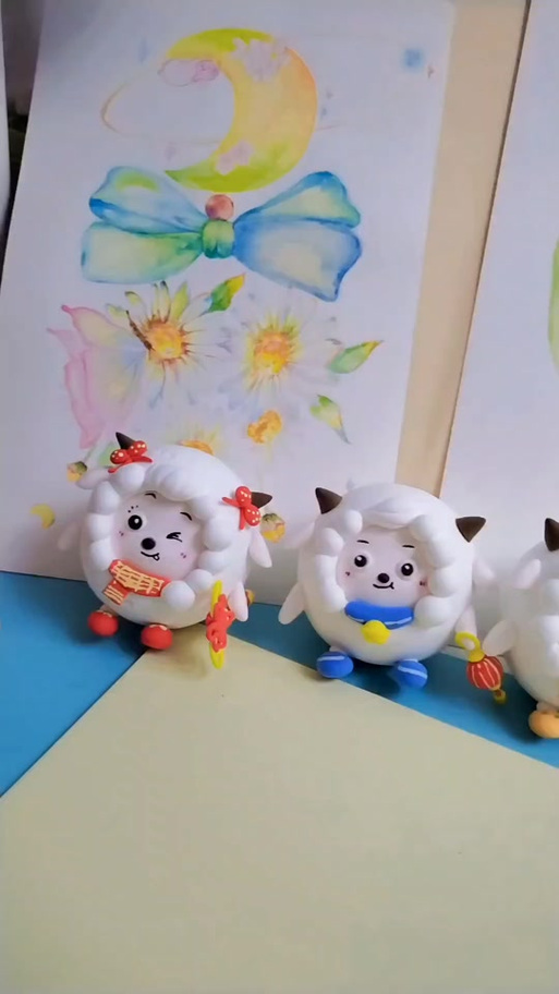 喜羊羊与灰太狼手工作品图标