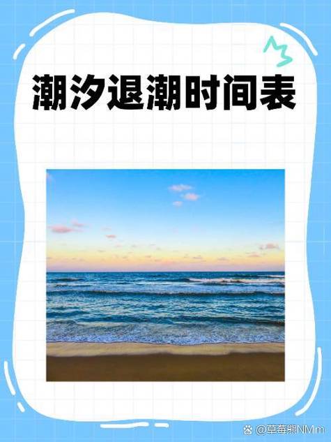 芦潮港涨潮退潮时间表