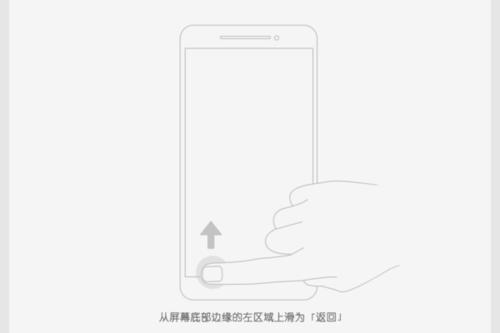 OPPO上滑手势图标