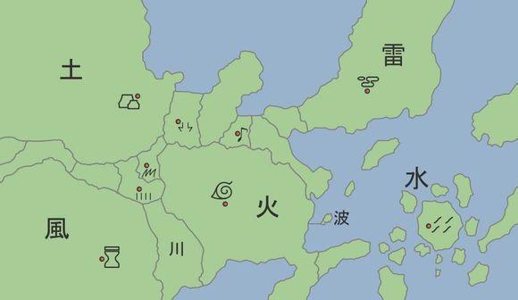 火影忍者涡之国国土面积