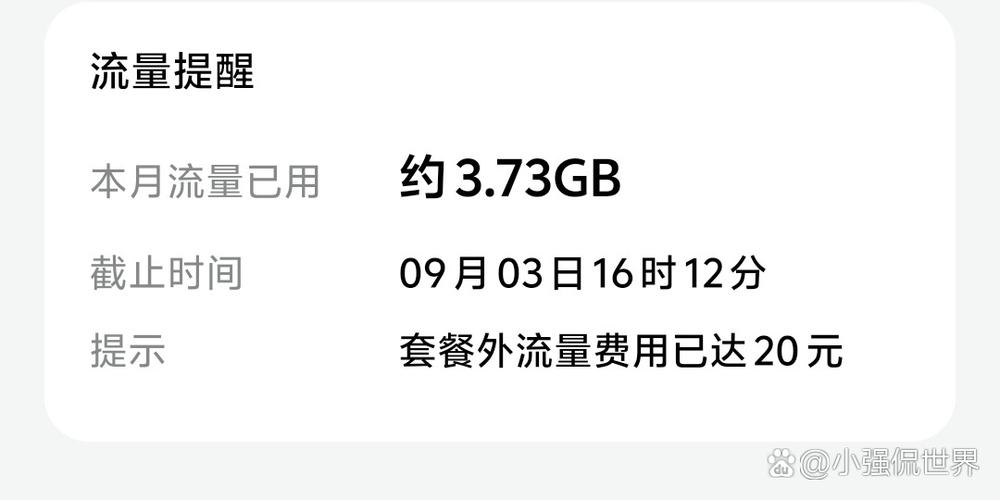 流量用过 被扣大量话费截图