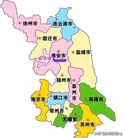 江苏省淮安市地图图标