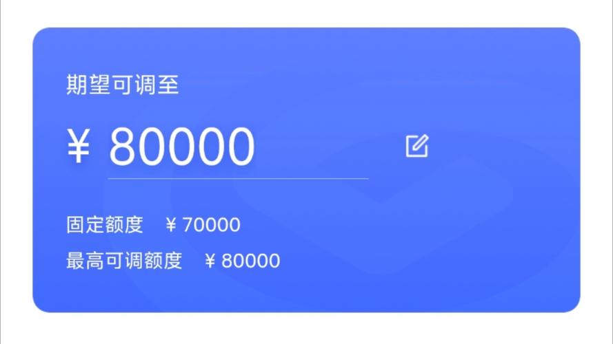 信用卡额度提升分期截图