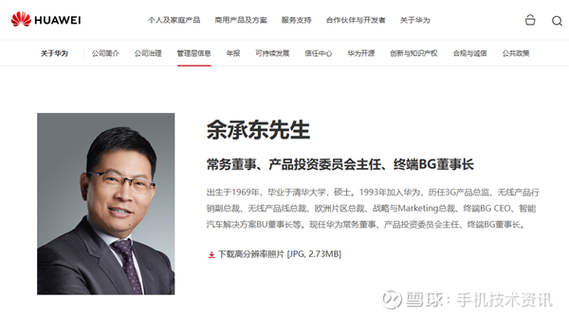 余承东在华为的工资图标