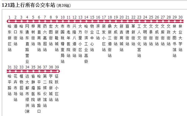 哈尔滨公交线路查询缩略图