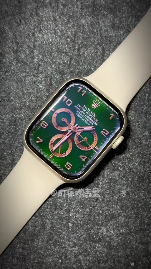怎么让applewatch熄屏图标