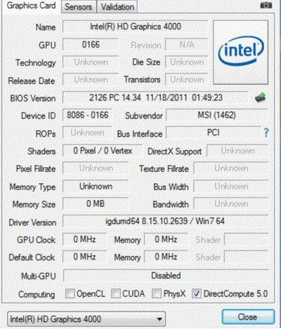 HD4000核显cpu图标