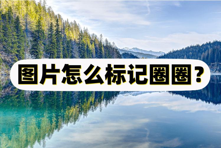 手机怎样在图片上做标记打圈图标