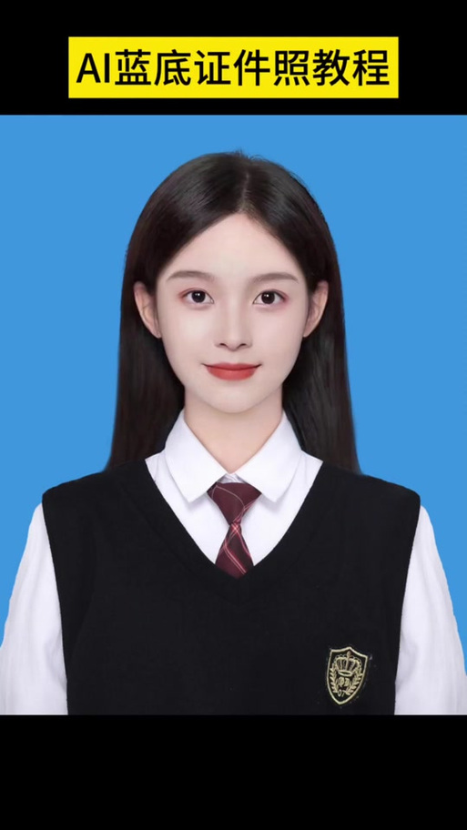 手机拍蓝底证件照怎么拍图标