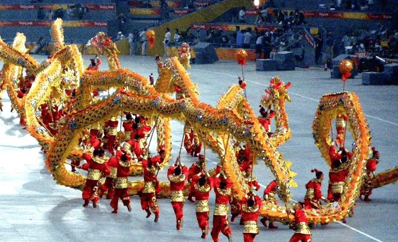 中国龙 舞蹈图标