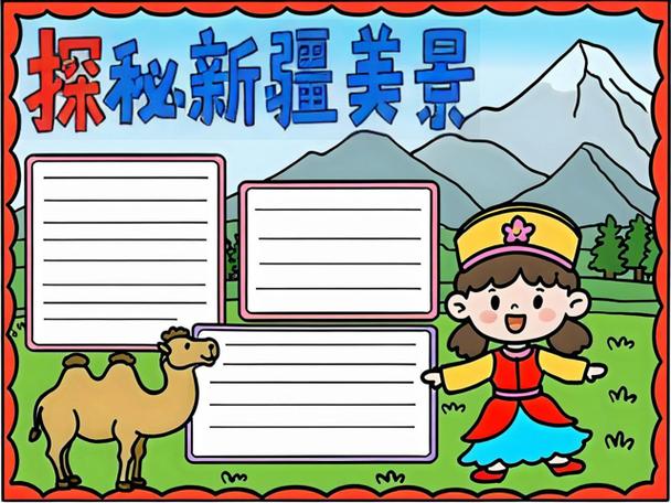 新疆手抄报七年级