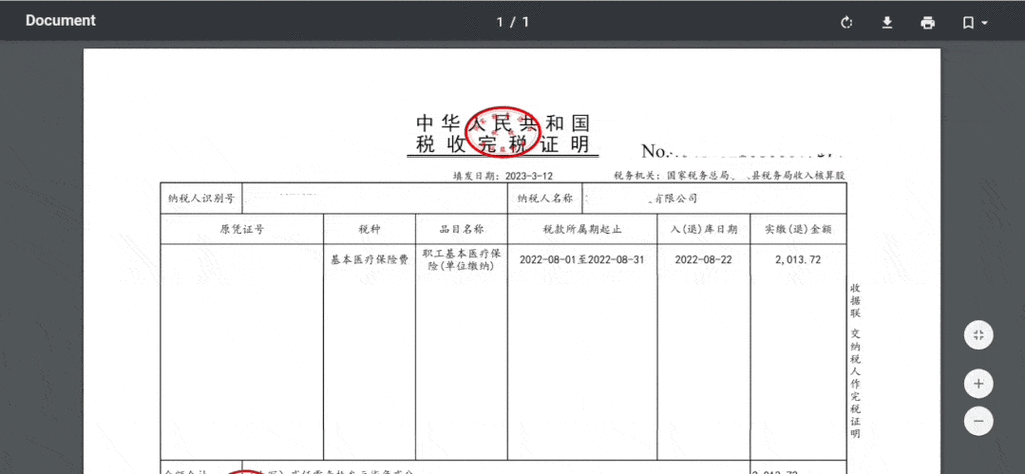 个人所得税完税证明去哪里开图标