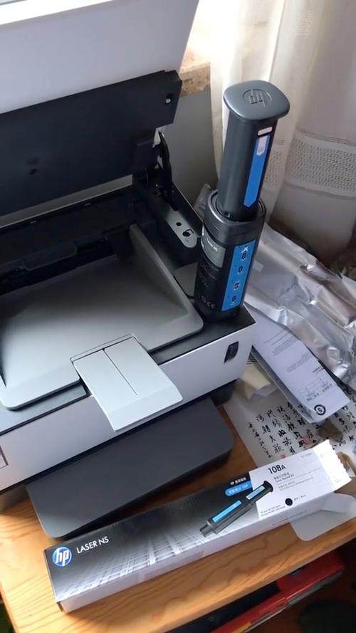 惠普1005打印机换硒鼓