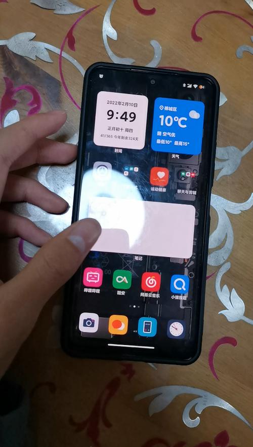 红米k40屏幕黑屏截图