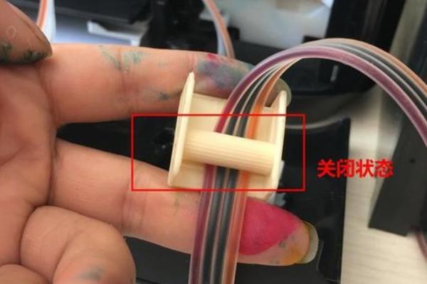 打印机供墨管里有空气怎么排图标