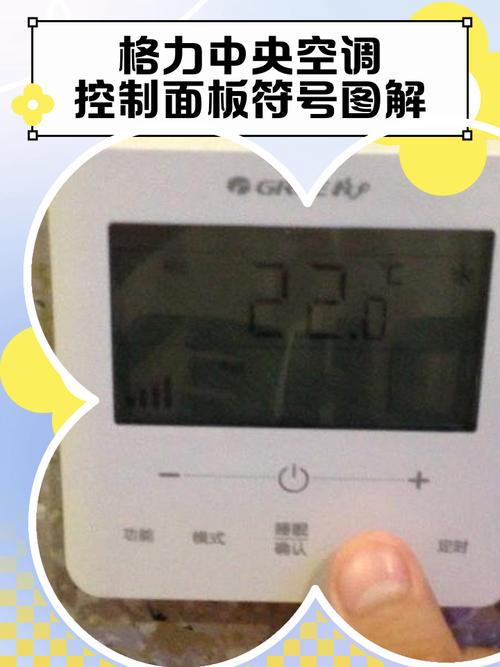 格力中央空调控制板图标大全详解截图