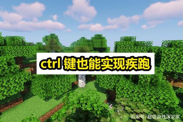 我的世界按哪个键疾跑图标