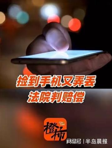 捡到手机又丢掉截图