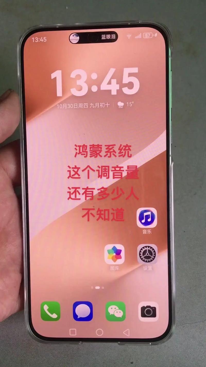 华为鸿蒙系统音量调节游戏截图