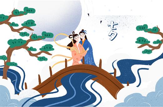 七夕漫画 百度网盘图标