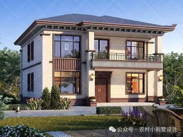 二层农村别墅自建房图标