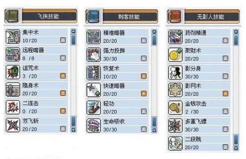冒险岛标飞超级技能图标