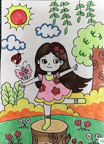 9岁～12岁画人物图标