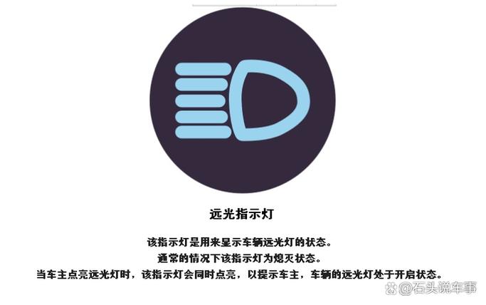 现代远光灯标志截图