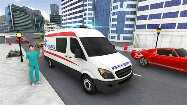 救护车3D视频图标