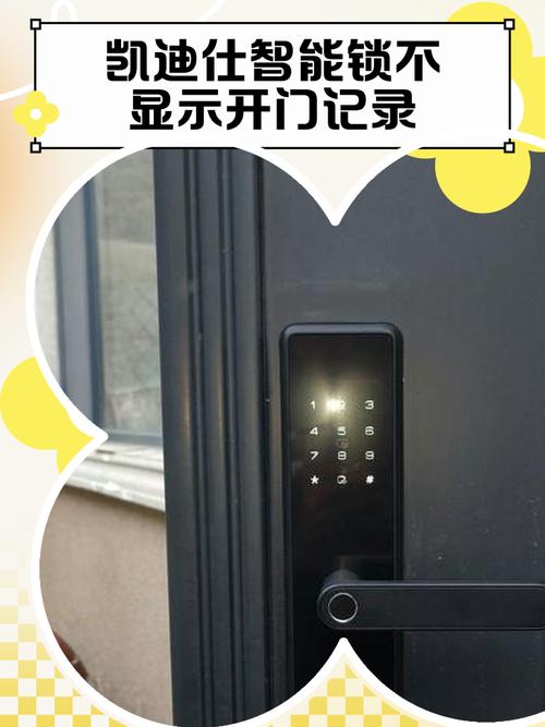 智能锁不显示开门记录图标