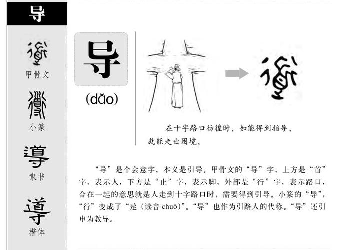 导的部首截图