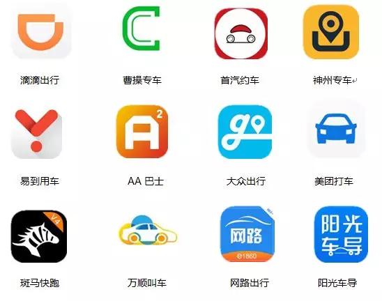 网约平台图标