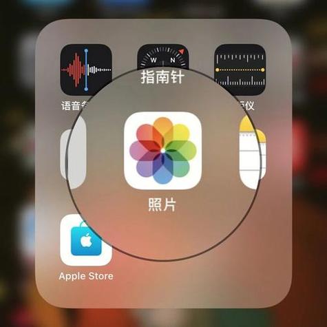 苹果照片放大镜特效图标